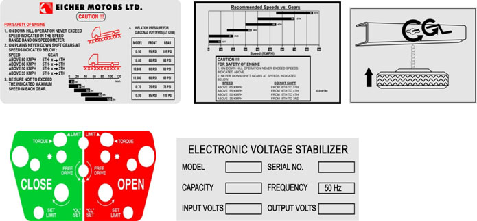 Met Polyester Labels | CG Adhesive Products Limited